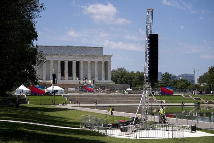 Thousands converge on National Mall to mark the March on Washington’s ...