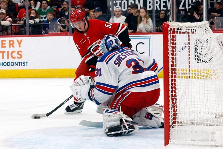 Jackson Blake’s overtime goal lifts Hurricanes past Rangers 3-2