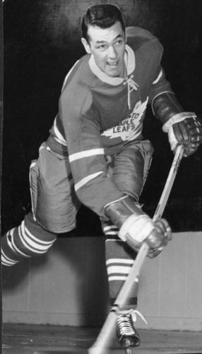 Former Maple Leaf Ed Litzenberger won four consecutive Stanley Cups