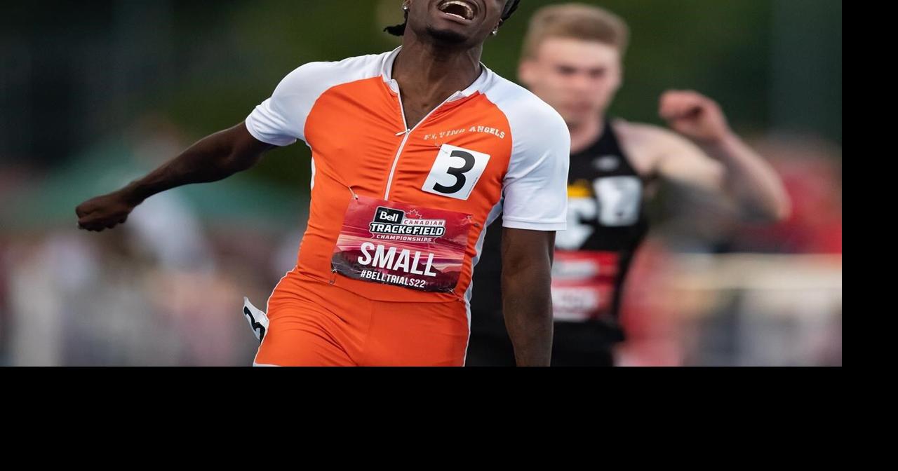 Canadian sprinter Almond Small eyes continued rise in young career