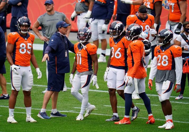 Broncos receivers facing big tests with Sutton sidelined