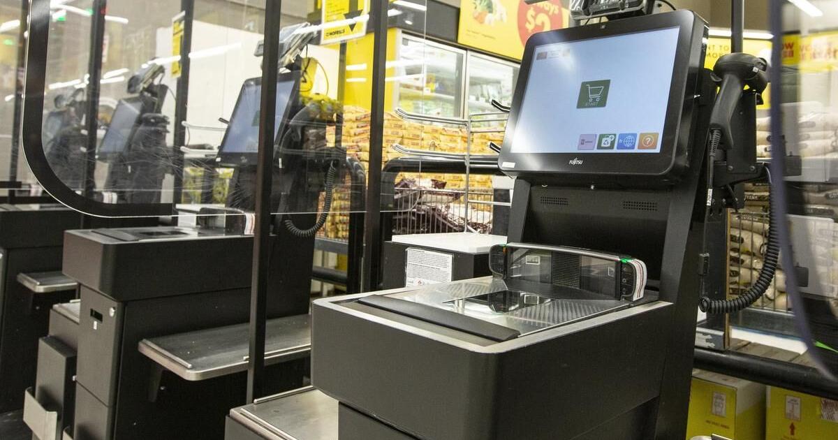 Good riddance to self-checkout. Bring back human contact.