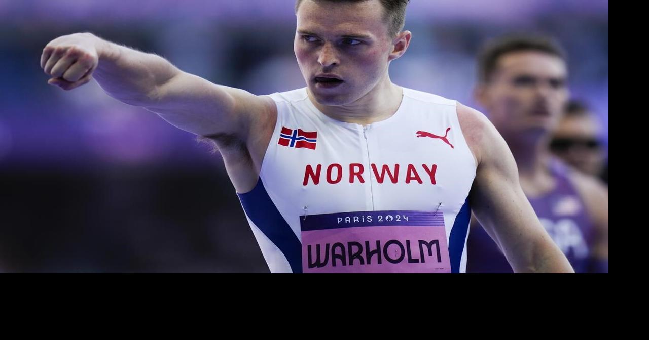 Karsten Warholm, Rai Benjamin and Alison dos Santos all advance in 400 ...