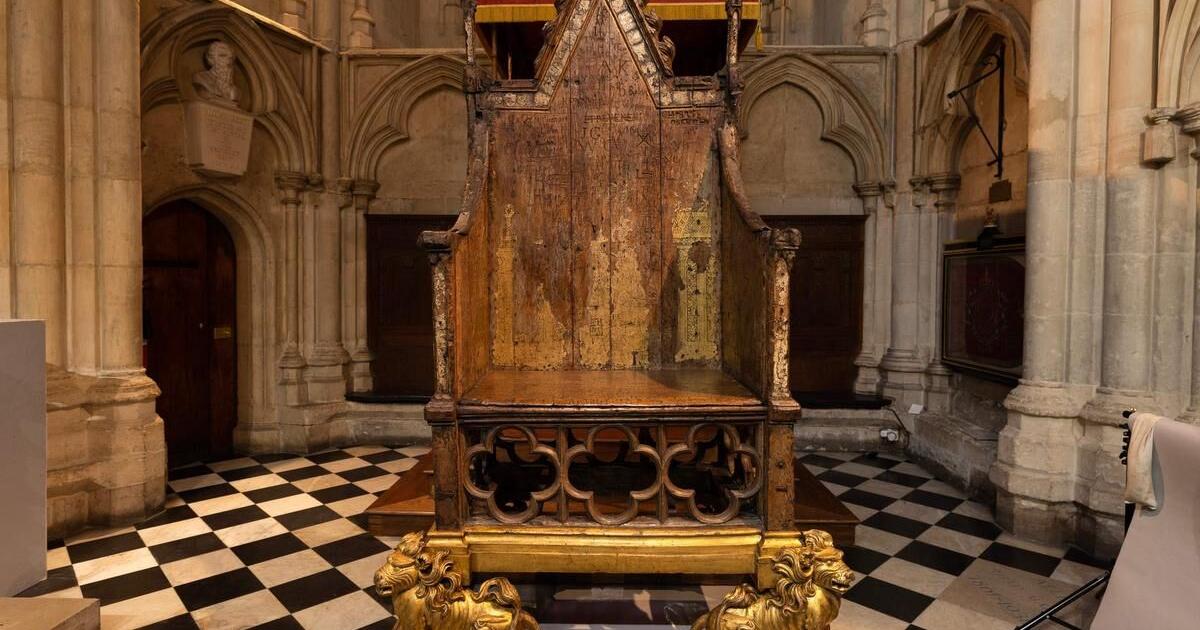 A stone, a spoon, a chair: the hidden meanings behind royal regalia at ...