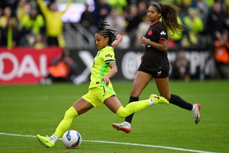 Monday and Bethune score in Spirit's 2-0 win over Thorns to reach NWSL ...