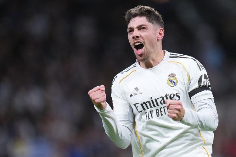 Real Madrid's Valverde keeps up scoring run in 4-1 win over Elche