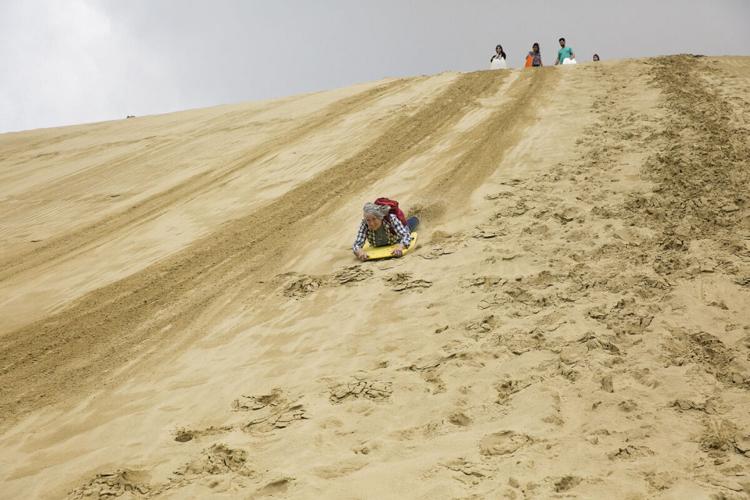 Go sandboarding in New Zealand’s Northland