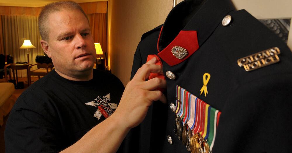 Police gather to honour Sgt. Ryan Russell