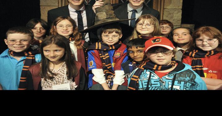 A magic morning for young Harry Potter fan