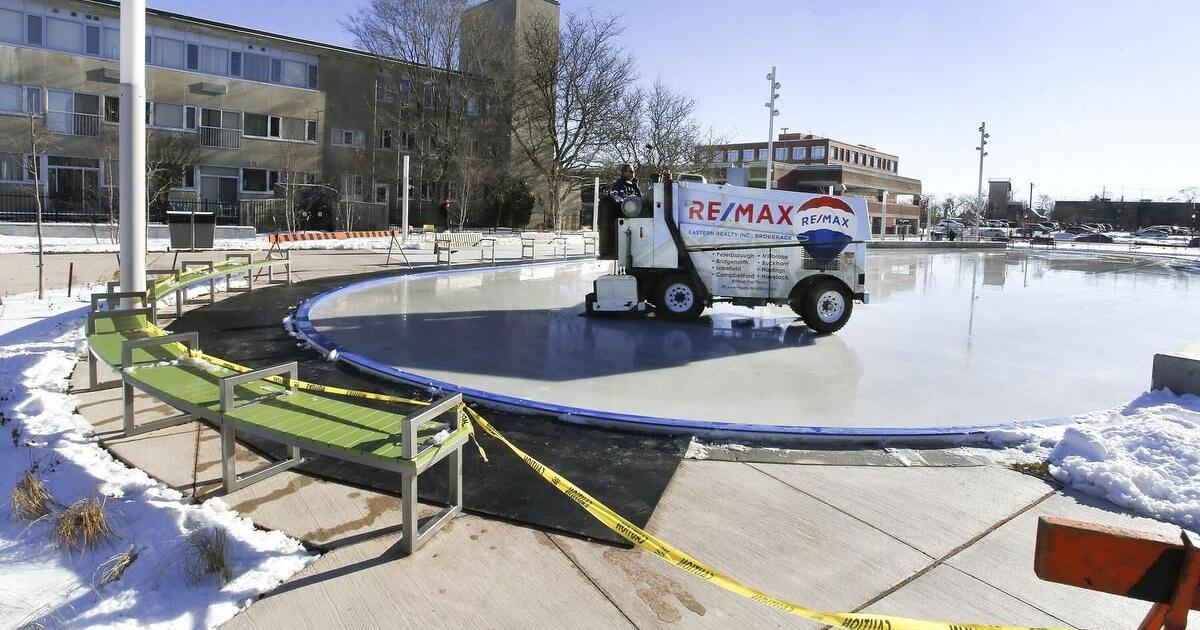 Photos: Zamboni preparing the ice at new Quaker Foods City Square in ...