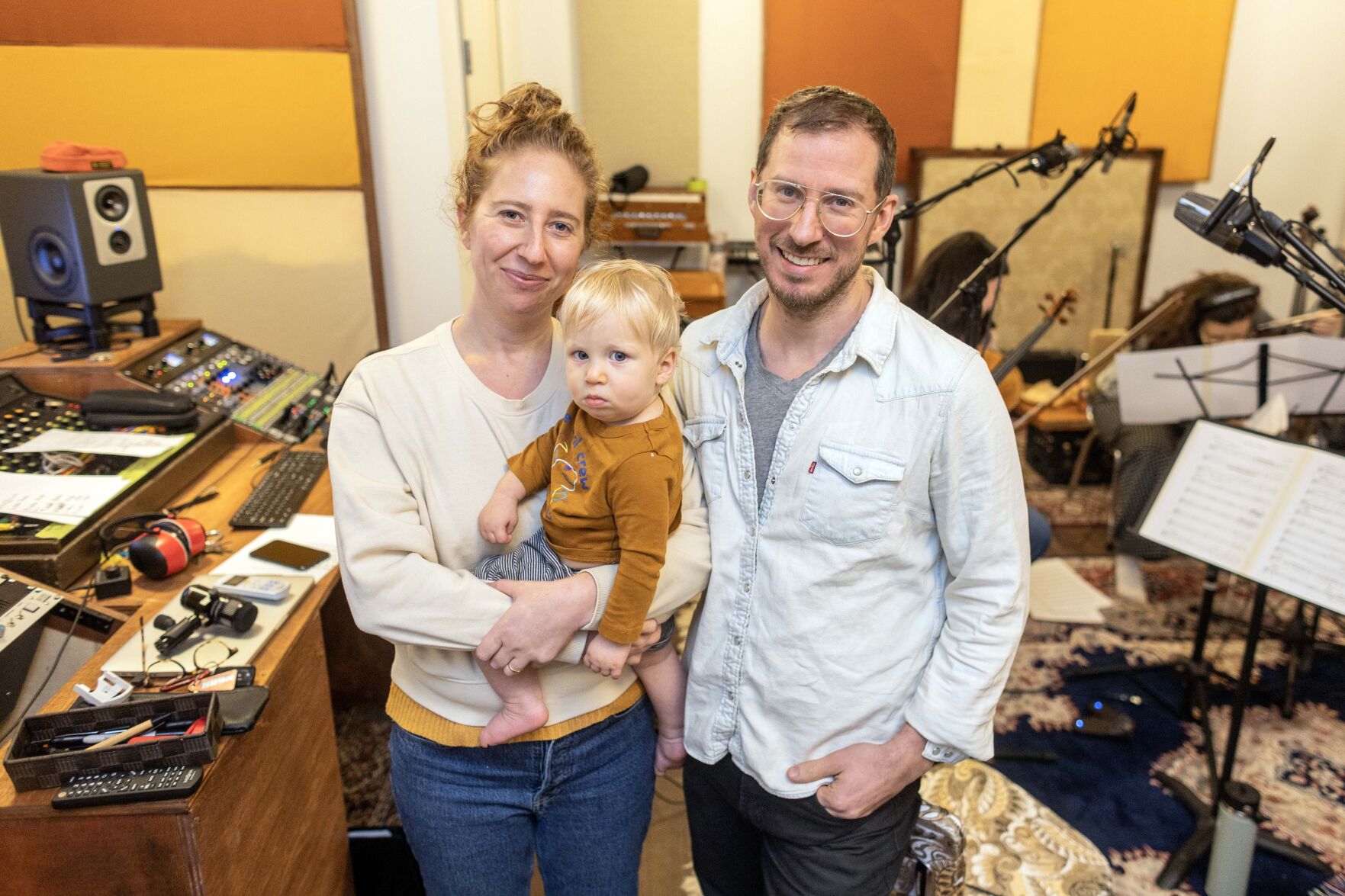 This Toronto couple built a music studio in their garage