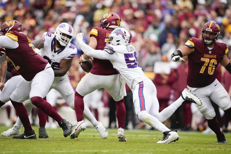 Protecting quarterback Sam Howell is a major headache the Washington ...