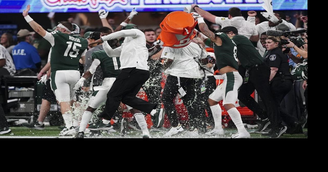 Payton Thorne leads No. 11 Spartans past No. 13 Pitt in Peach Bowl