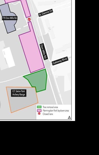 Over 300 trees in E.T. Seton Park to be removed for Ontario Line