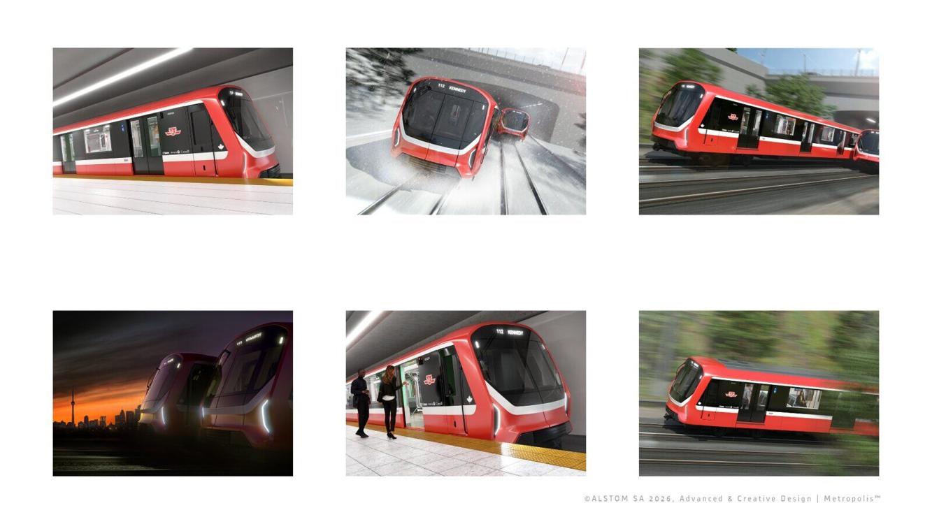Here’s what the new TTC Line 2 subway fleet will look like