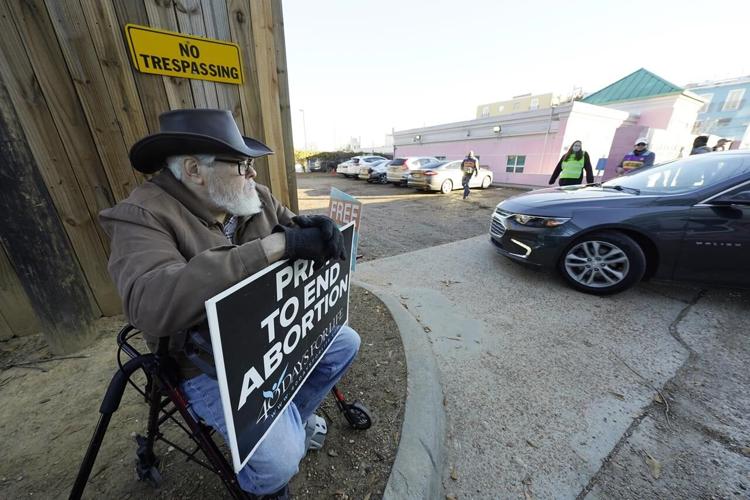 Mississippi abortion activists protest as justices weigh ban