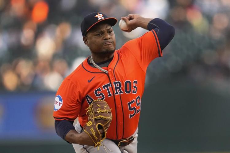 Framber Valdez pitches 7 strong innings and Astros use a late 4-run rally to beat Tigers 5-2