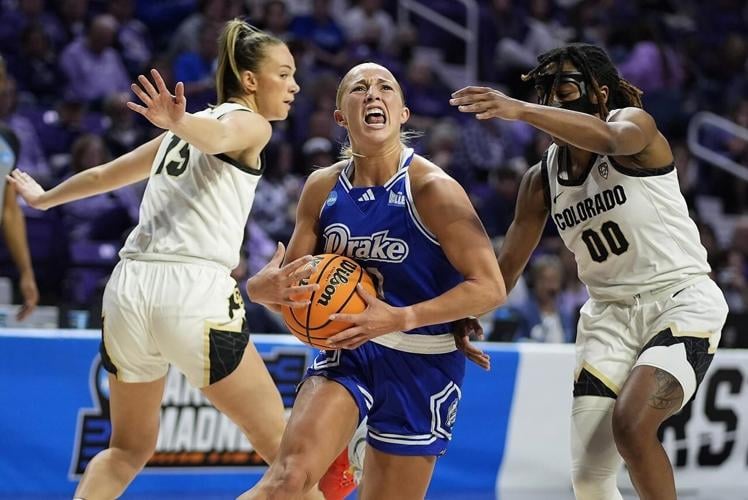 Colorado uses strong second half to down Drake 86-72 in NCAA first round