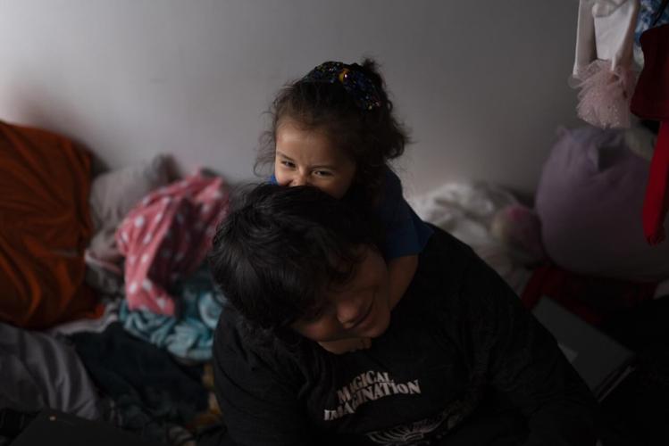 At 15, he is defending his home and parenting his sister. One young man ...