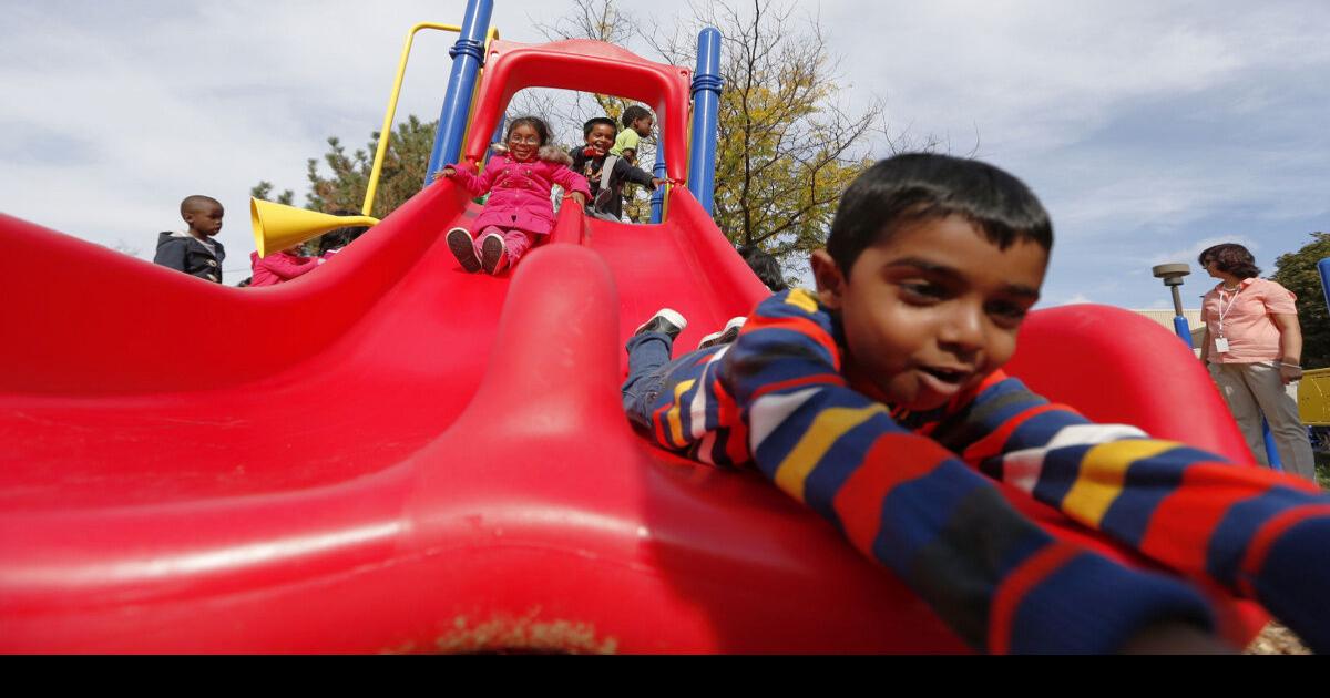 Months after arson, Malvern community celebrates new playground at Mary ...