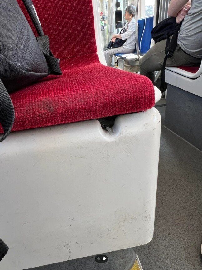 TTC streetcar cleaned after syringe found under seat