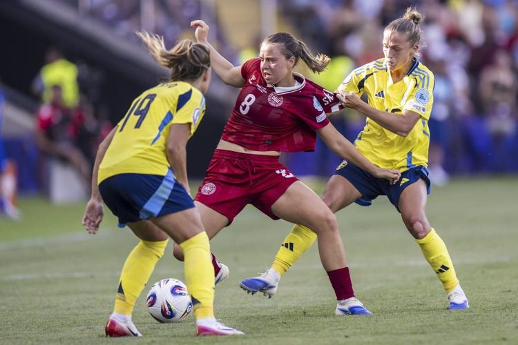 Denmark's Emma Snerle to miss team's final Euro 2025 match with a ...