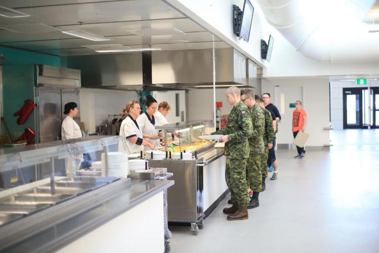A look inside Borden military base’s stunning new mess hall