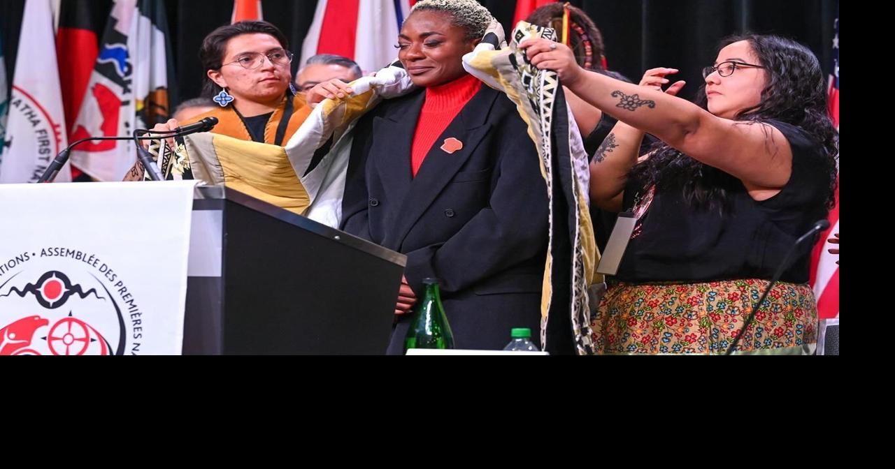 Canadian R&B singer Jully Black honoured at AFN ceremony for NBA anthem ...