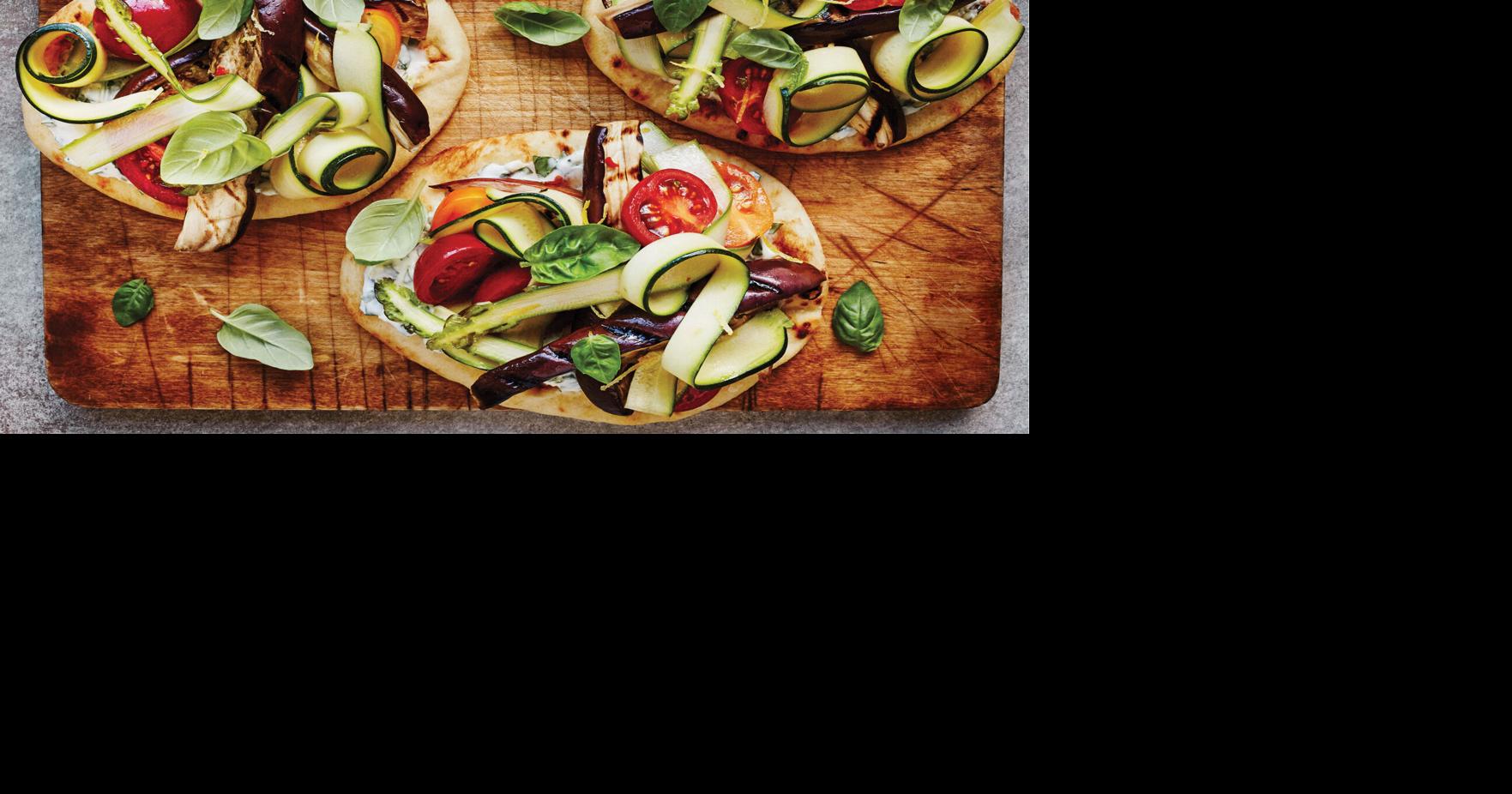 Harvest Vegetable Naan Bread