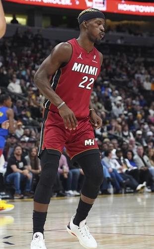 Heat hold Jimmy Butler out of game at Minnesota with sprained ankle