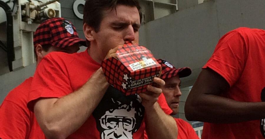World Poutine Eating Championship raises $50,000, crowns new winner