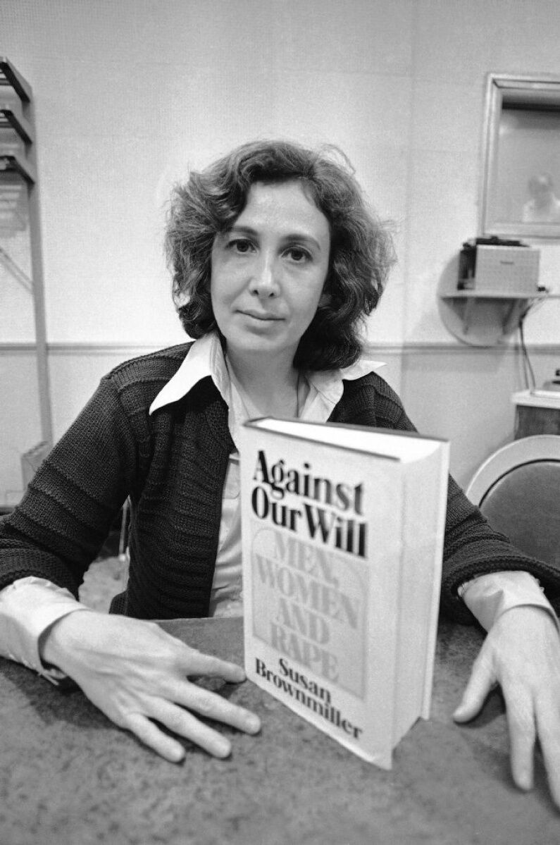 Susan Brownmiller, author of the landmark book on sexual assault ...