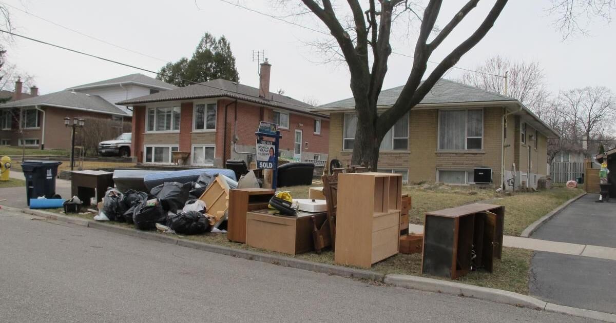 Just how much oversized junk will the city pick up on garbage day?