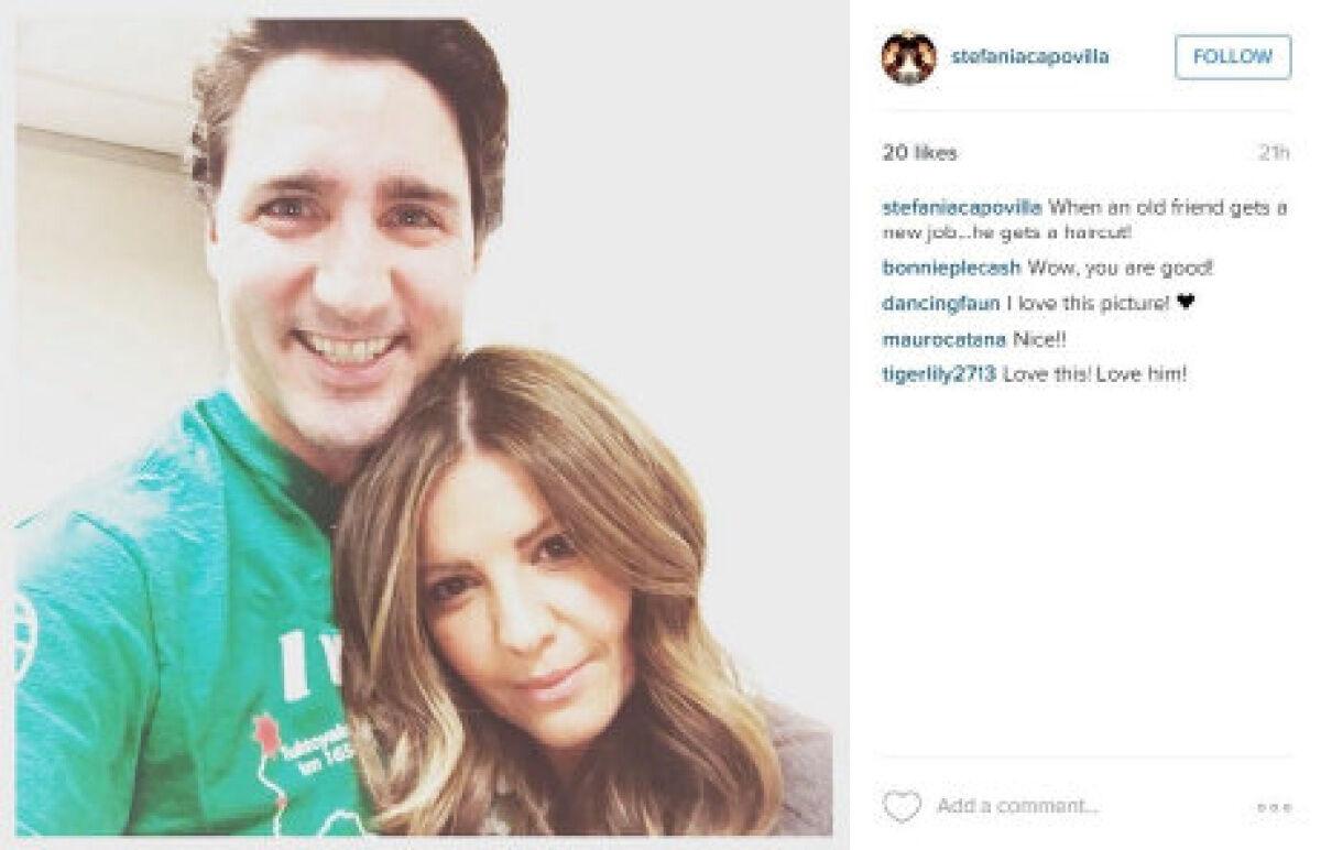 Hair apparent: Meet the stylist behind Justin Trudeau's latest cut