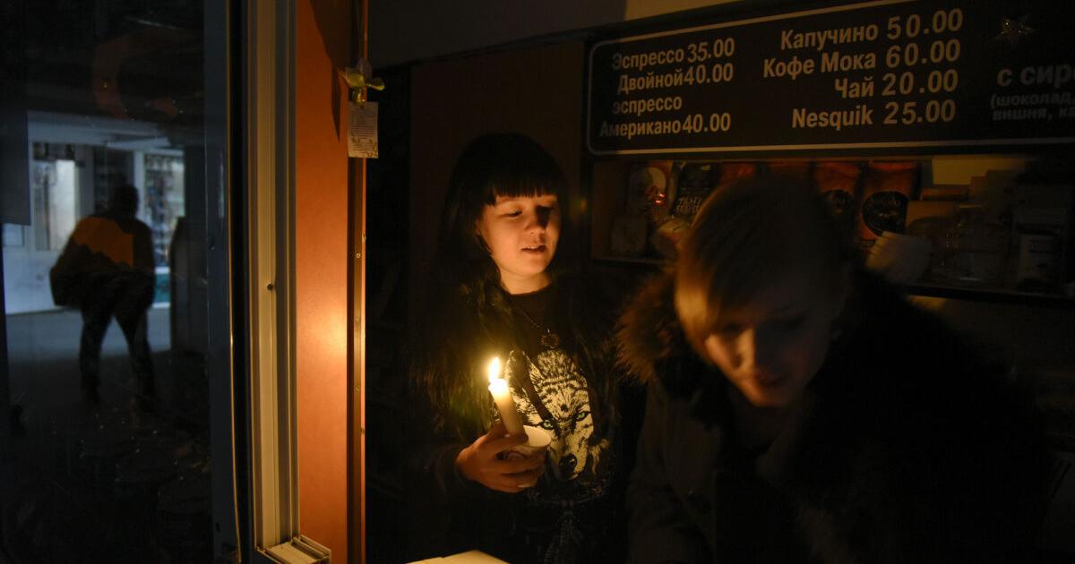 Most of Crimea without power after transmission tower explosions