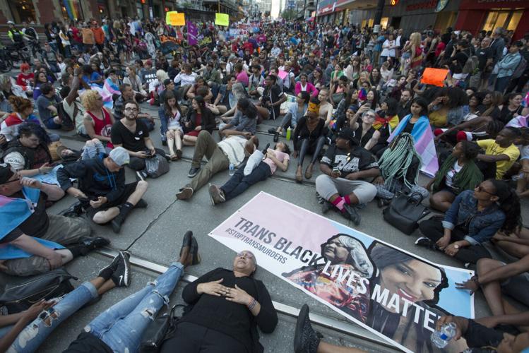 Thousands gather for Pride Toronto Trans March