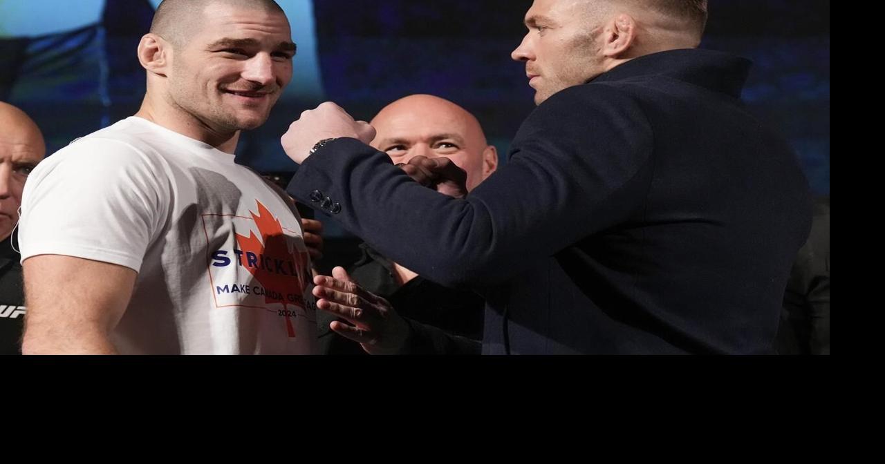 UFC middleweight champion Sean Strickland puts on a show at UFC 297 ...