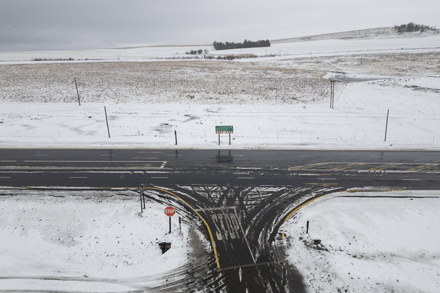In photos: South Africa hit with rare heavy snowfall