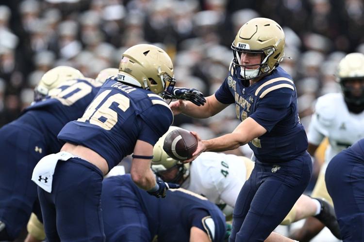 Heidenreich becomes Navy's all-time receiving yards leader as ...