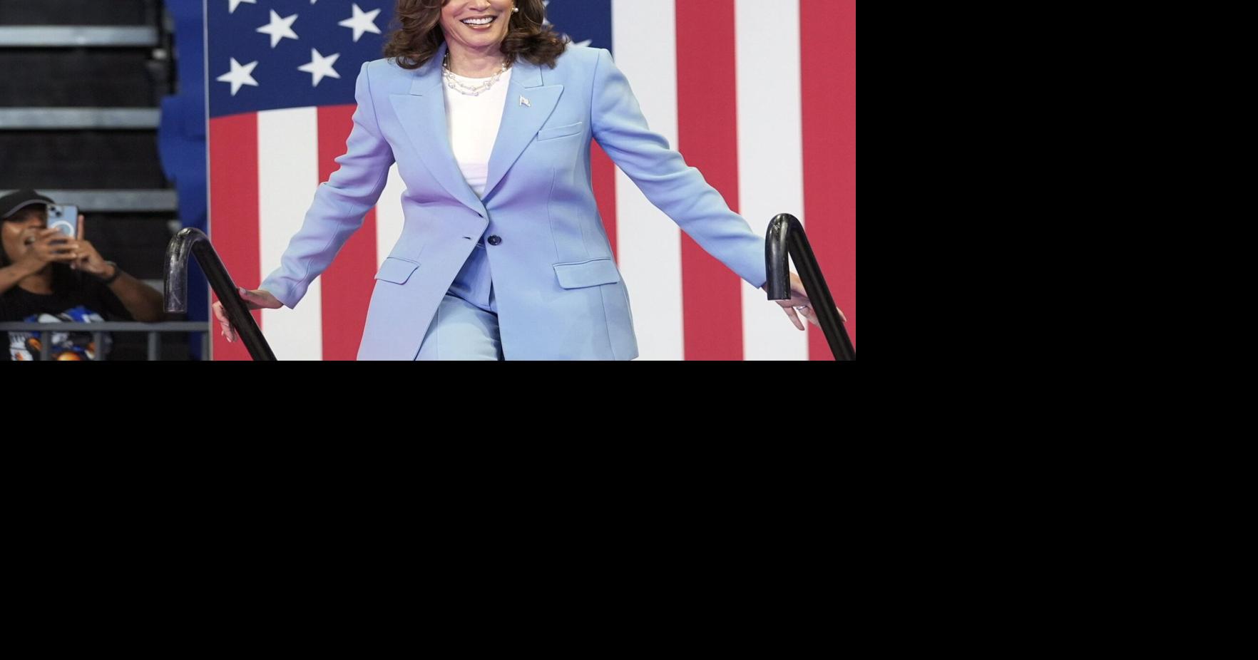 Kamala Harris appears on Vogue cover for the second time