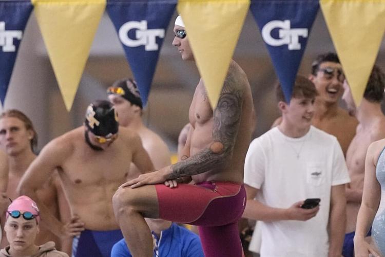 Olympic star Caeleb Dressel returns to pool in Atlanta, first meet in ...