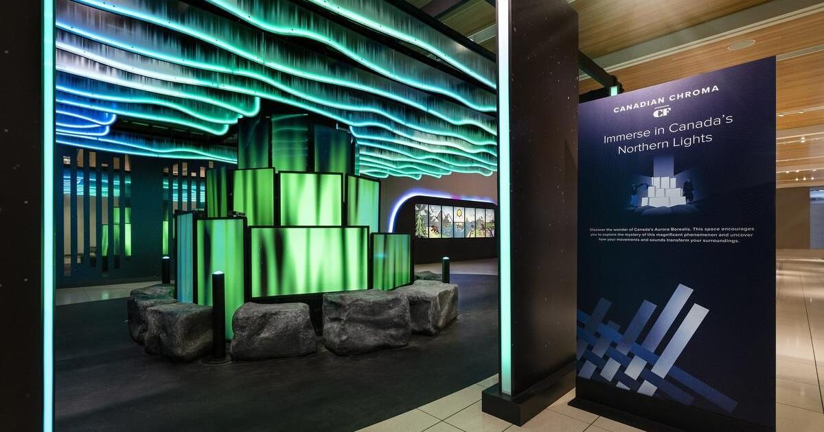 Eaton Centre unveils new exhibit in former Nordstrom space