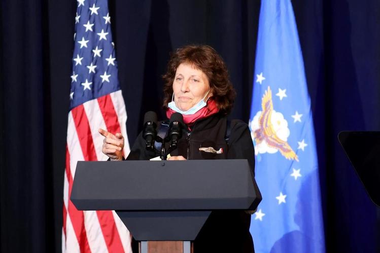 Pence speaks at memorial service for Yeager in West Virginia