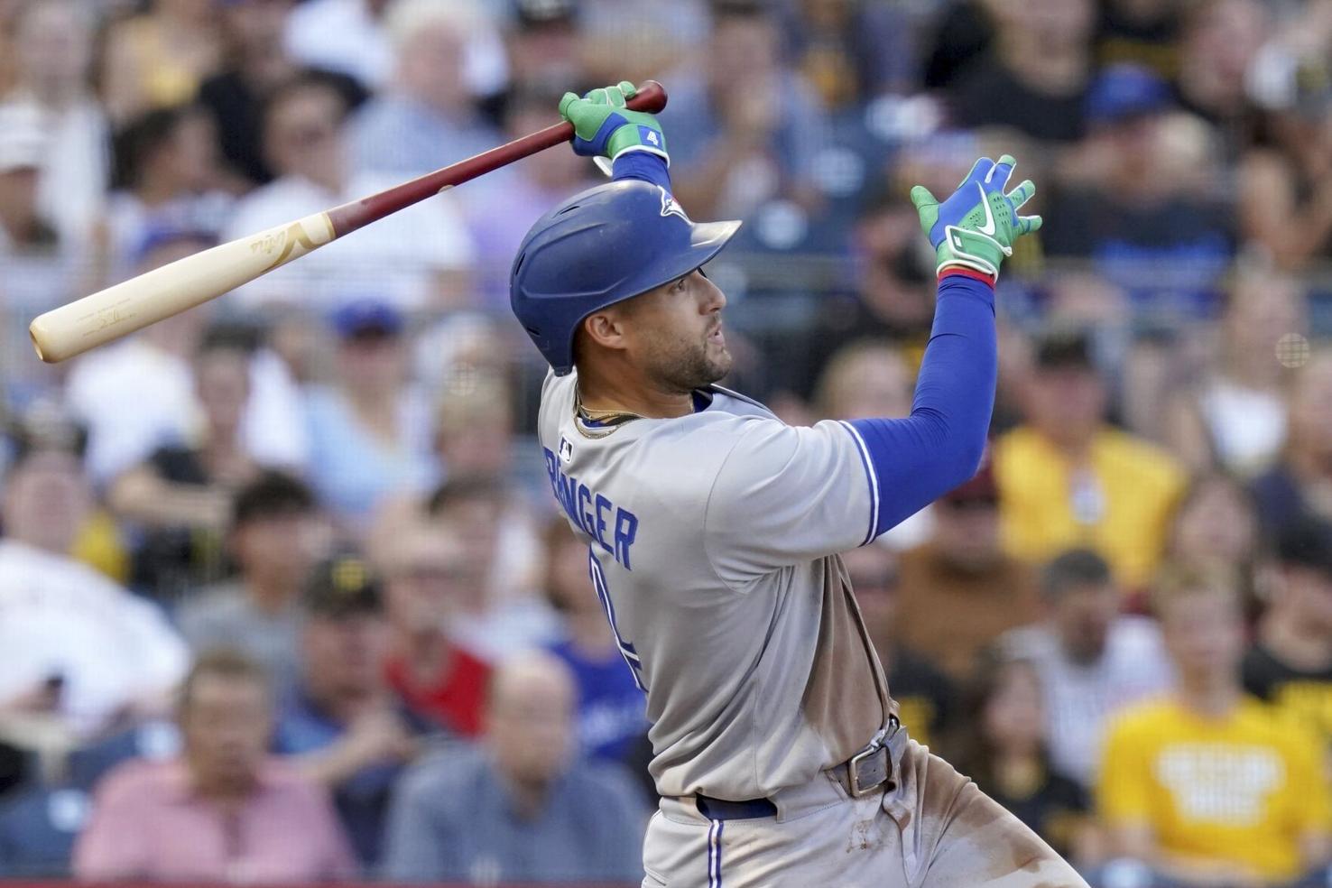 Blue Jays’ George Springer ‘fired up’ to be leadoff hitter