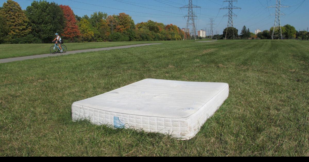 Old mattress dumped on public property: The Fixer