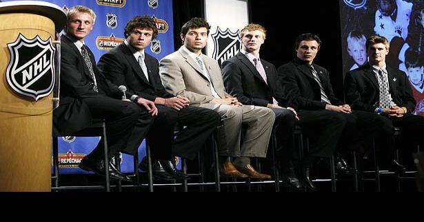 Hot start to NHL's draft day