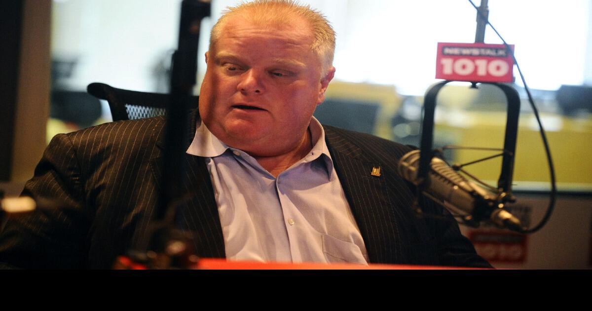 Mayor Rob Ford apologizes to chief medical officer Dr. David McKeown