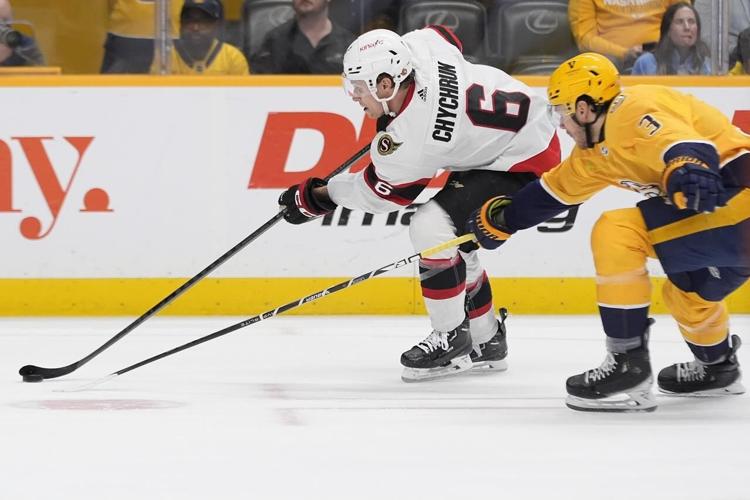 Predators run winning streak to 6 games with a 4-1 victory over Senators