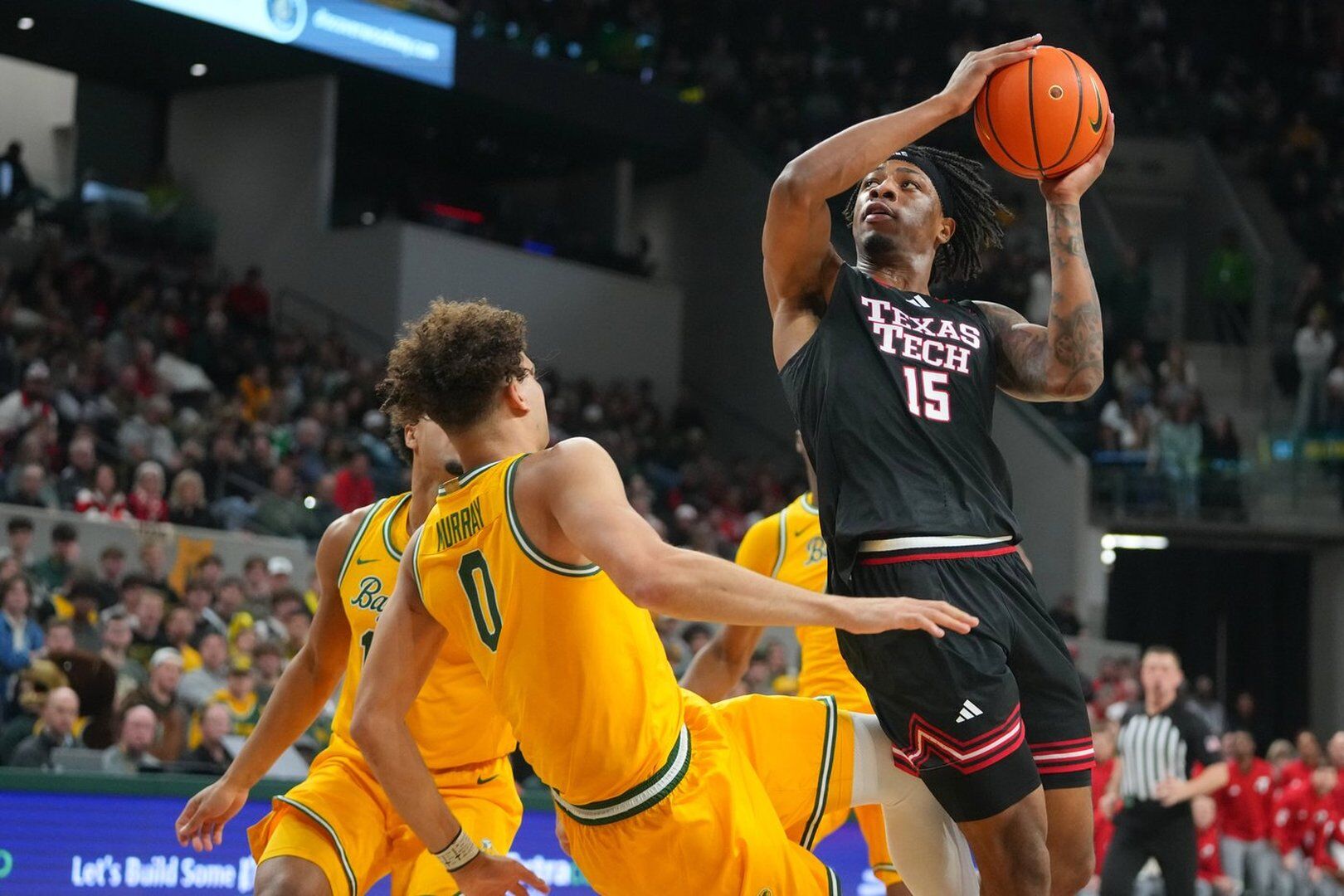 Christian Anderson has 26 points with 8 of No. 12 Texas Tech's record ...
