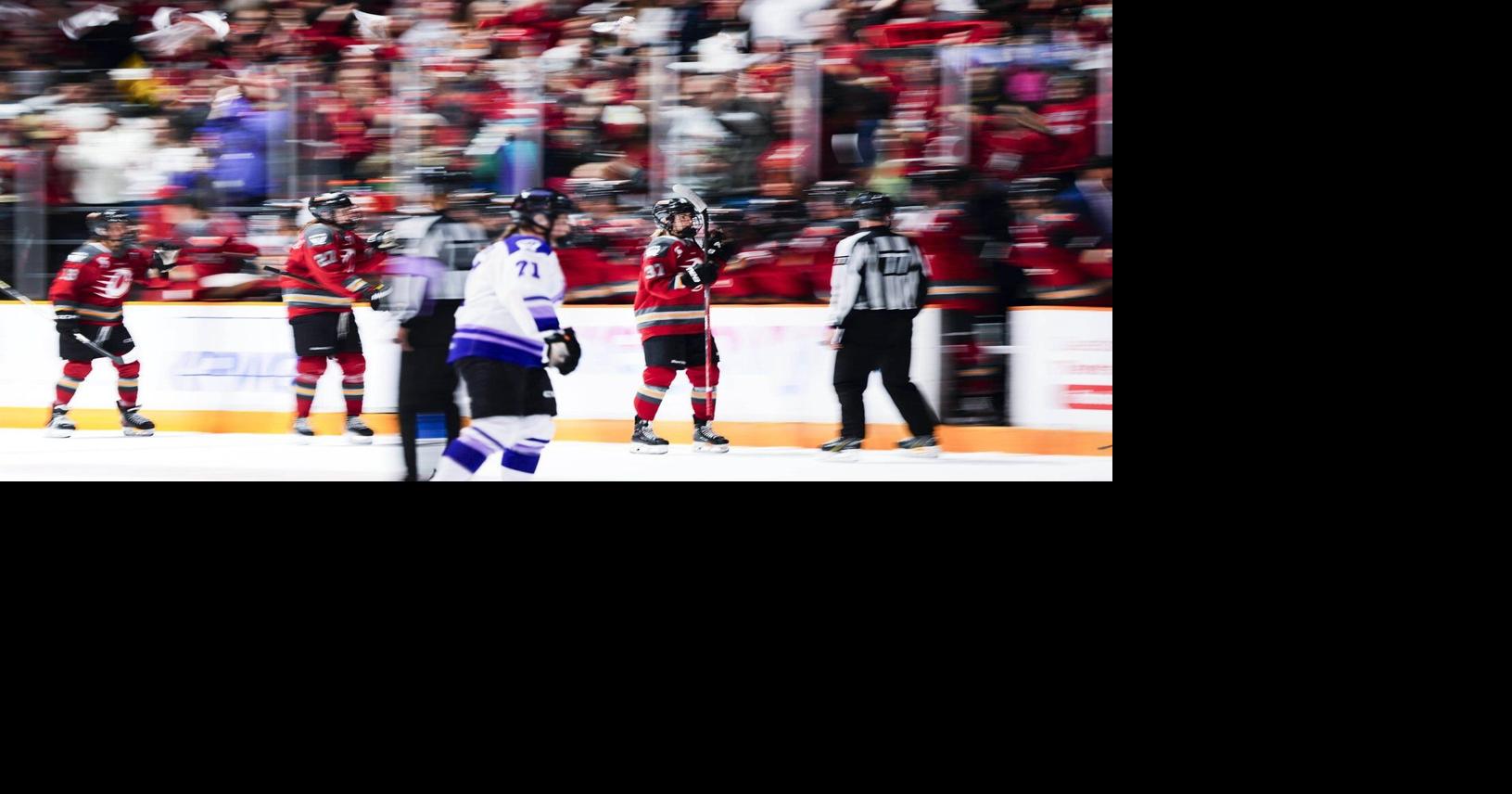 Clark scores OT winner as Charge edge Frost 2-1 in final series opener